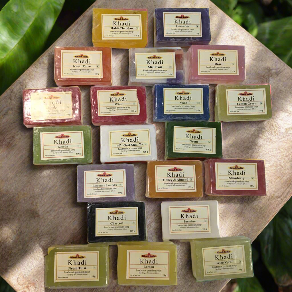 Khadi India Natural ( Pack Of 20 ) Bathing Bar Aroma Soap – PeelOrange.com