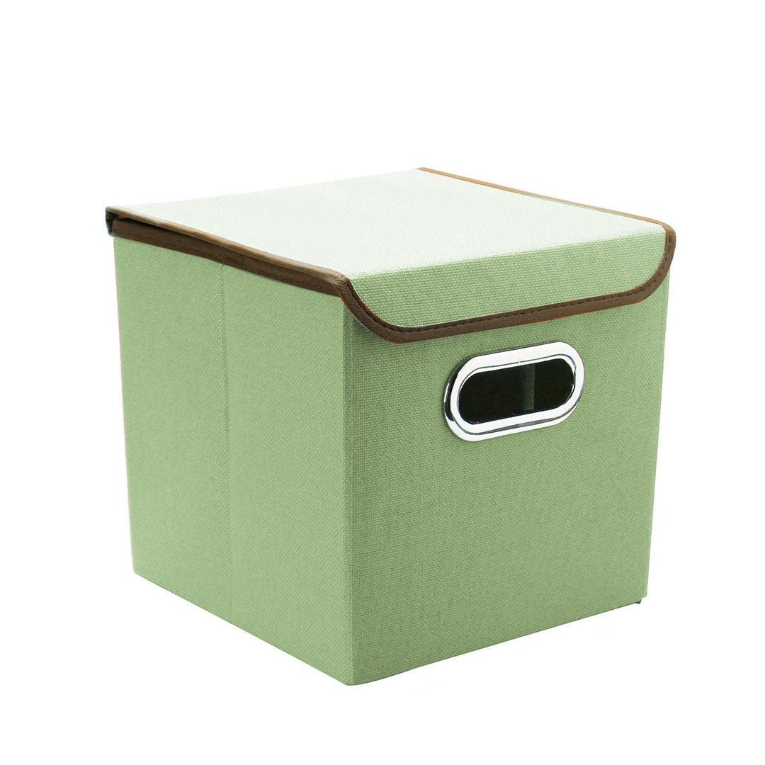 Foldable Storage Cube Boxes With Lid ( Random Colour ) By AK - 1 PC ...