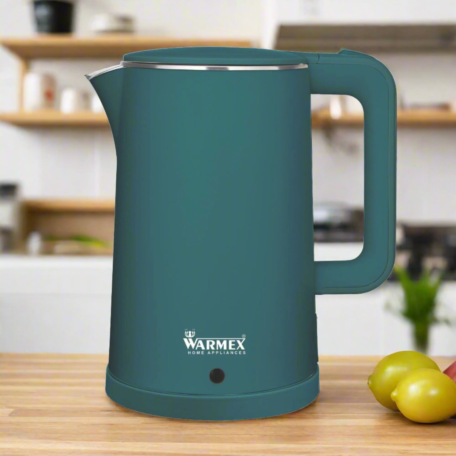 Kw80 1500 Watts Double Wall Electric Kettle By Warmex – PeelOrange.com