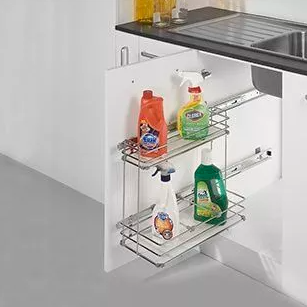 Pull Out Detergent Rack Soft Close Mechanism By Inox ( D4.01.201 ) - 1 ...
