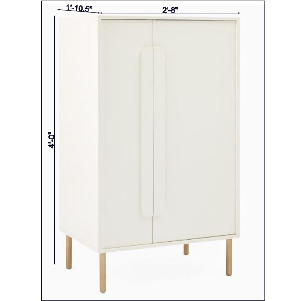 Gemini Armoire Console Table Furniture By Miza – PeelOrange.com