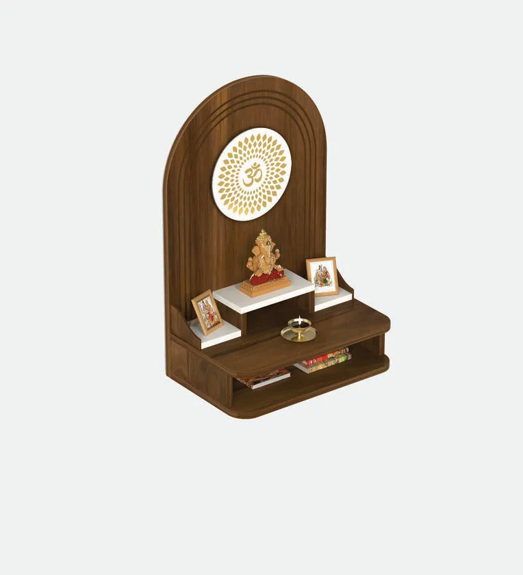 Sacred Wall Art: Wall-Mounted Pooja Stand For Divine Harmony And Aesth ...