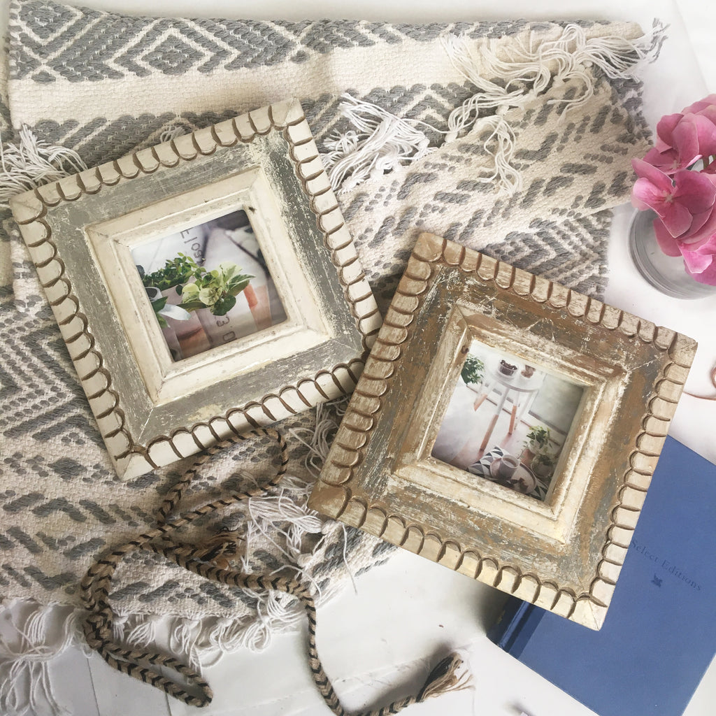 Handmade Natural Wood Photo Frame - Sustainable Photo Frames By HMF-1P ...