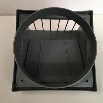 Weather Proof Protection Reverse Wind Pressure Cover For Bathroom/Offi ...