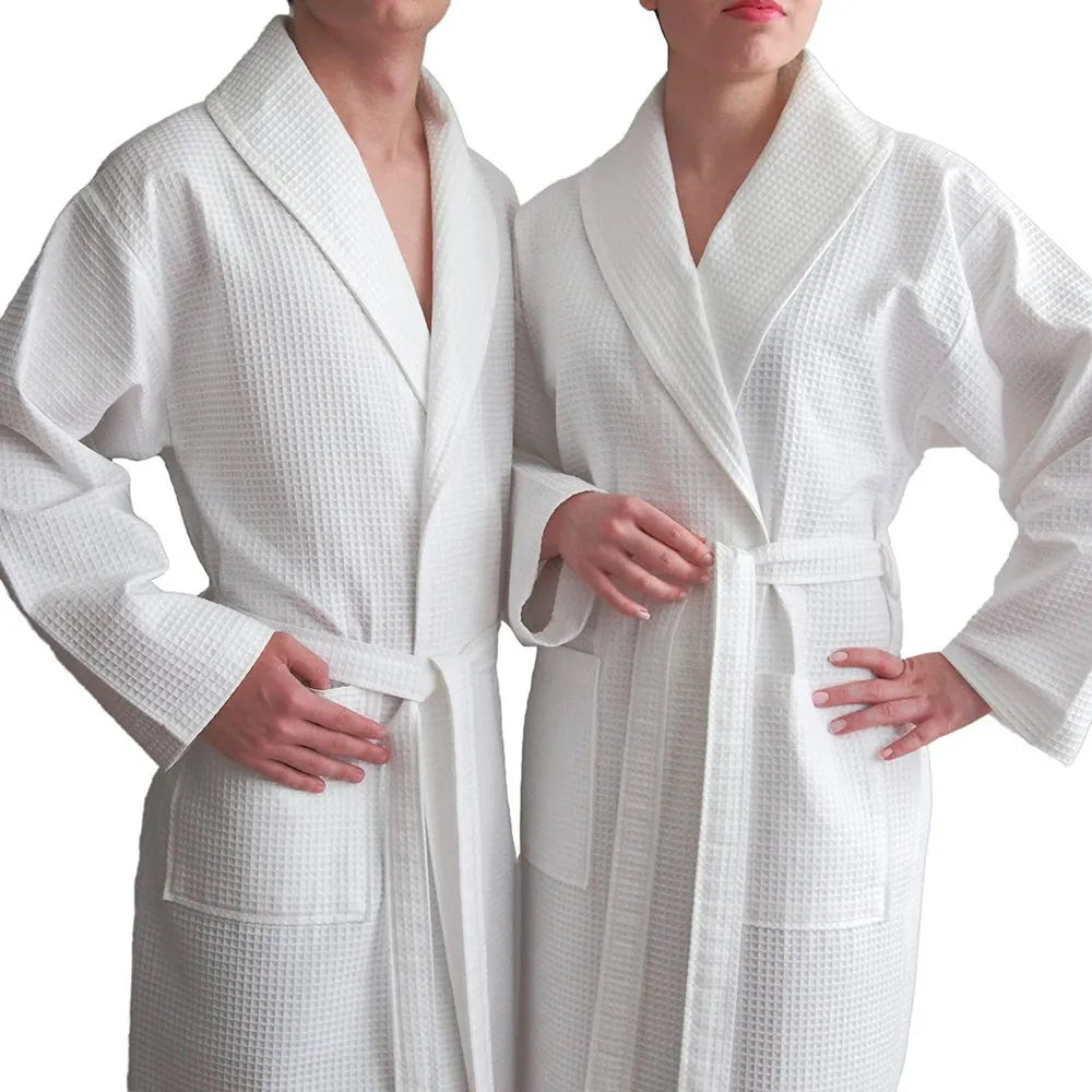 High Quality Waffle Bath Robes for Hotels & Home 1PC – PeelOrange.com