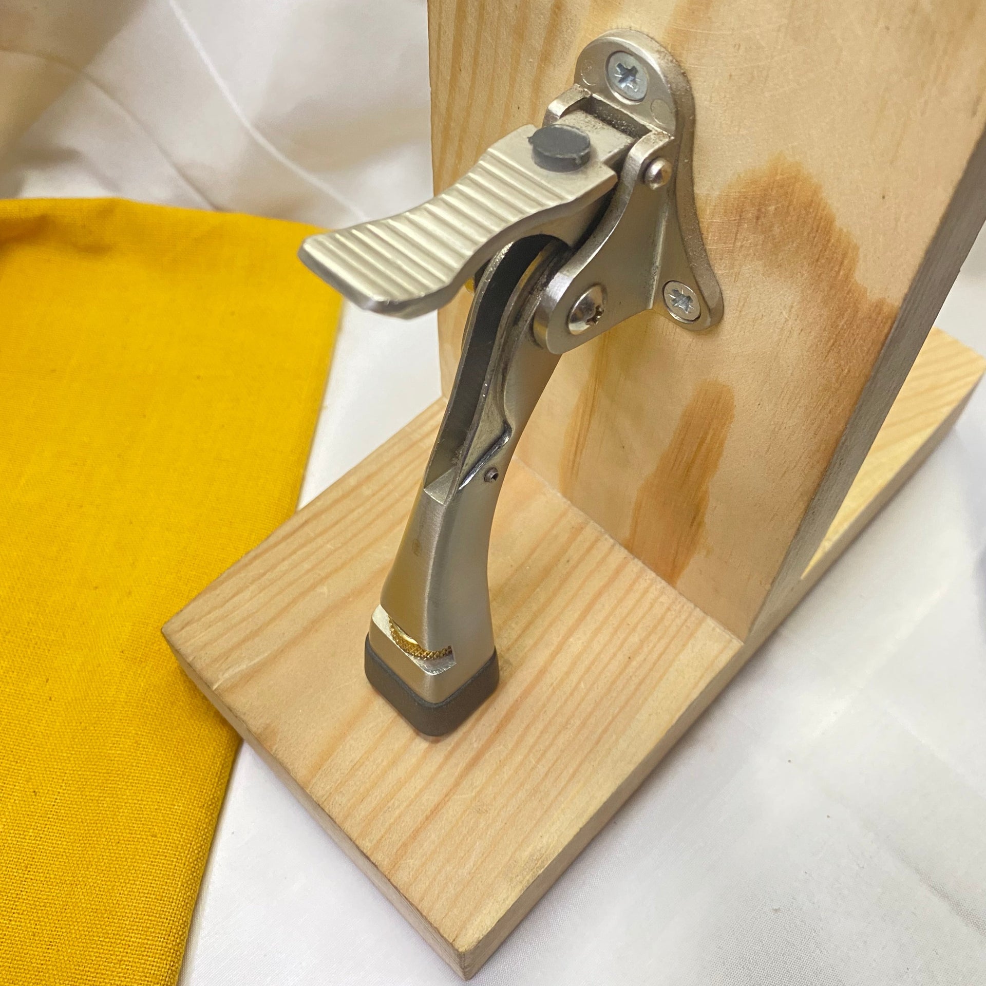 Kickdown Door Stopper With One Touch Adjustable Height And Rubber Tip ...