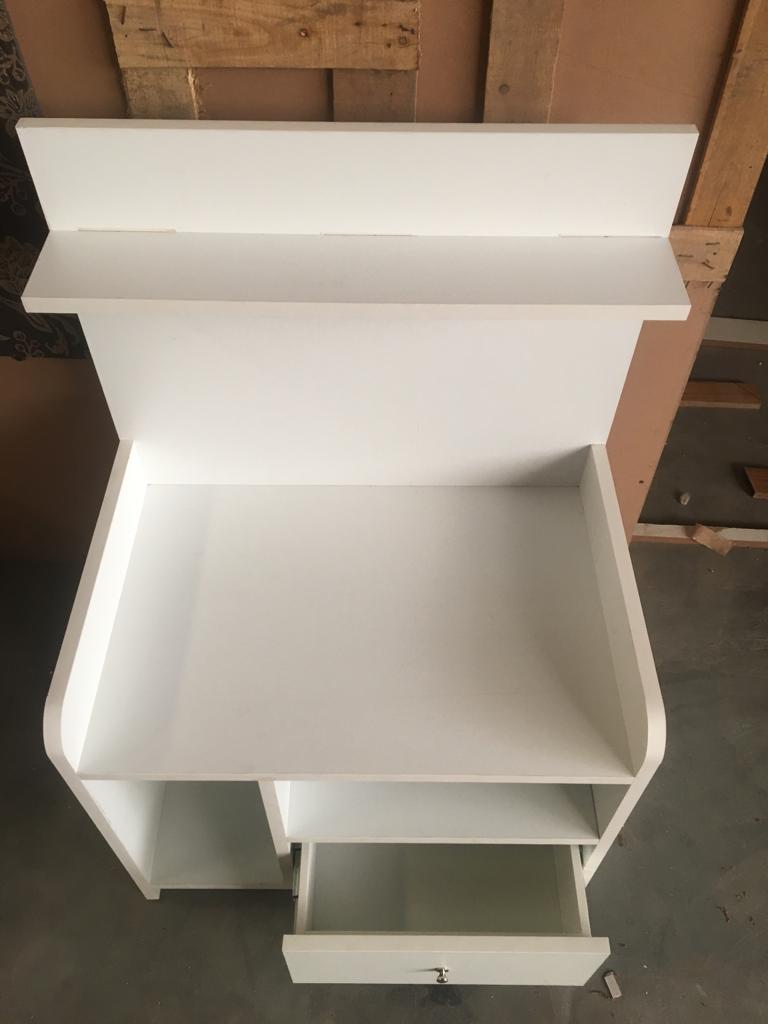 Multifunctional Nightstand Bed Side Table with Shelf & Drawer Storage ...